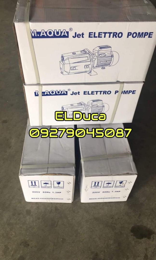 M. Aqua Italy 1.3HP 750W Jet Pump / Electric Water Pump, Furniture ...