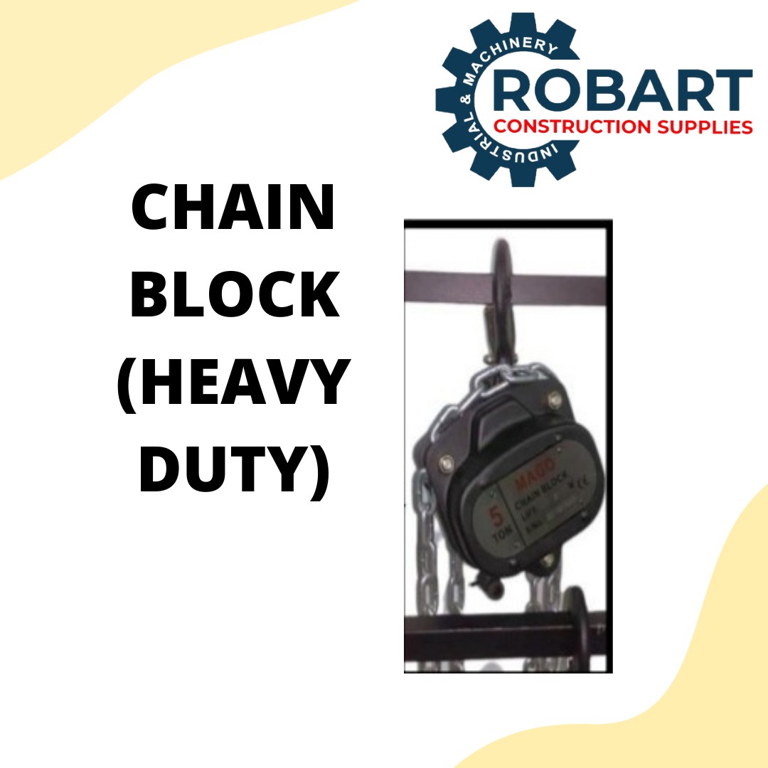 CHAIN BLOCK (HEAVY DUTY), Commercial & Industrial, Industrial Equipment ...