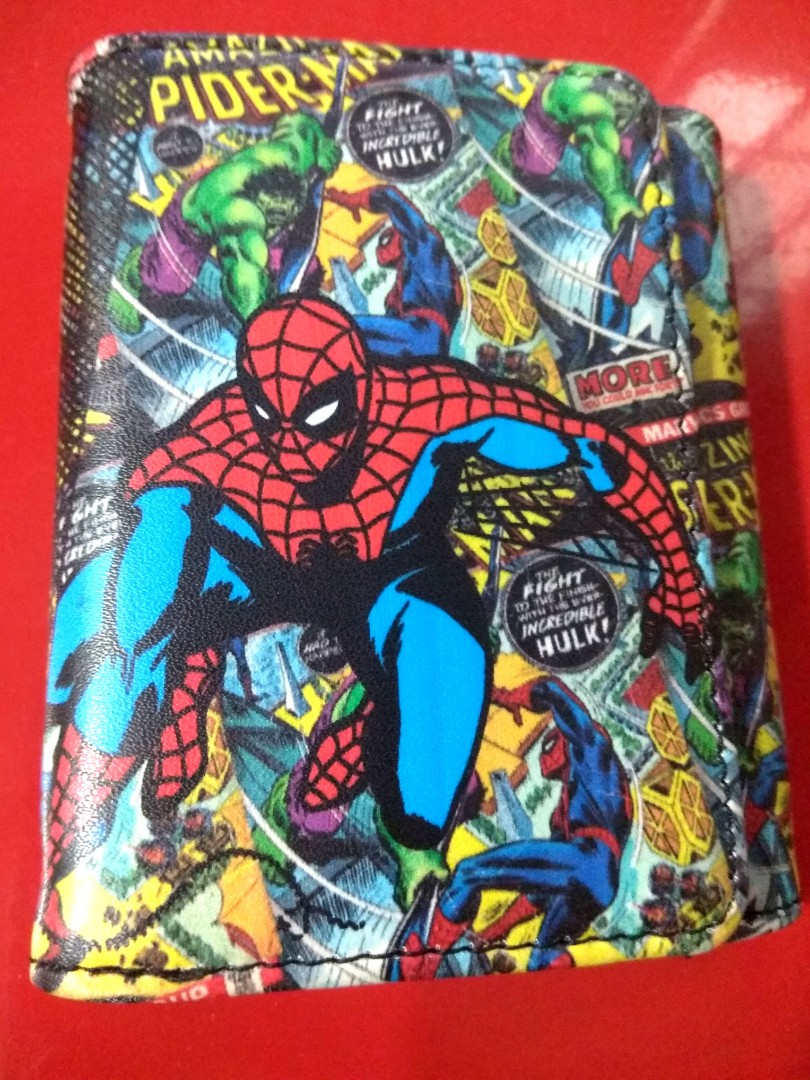 MARVEL SPIDER-MAN Trifold Wallet, Men's Fashion, Watches & Accessories ...
