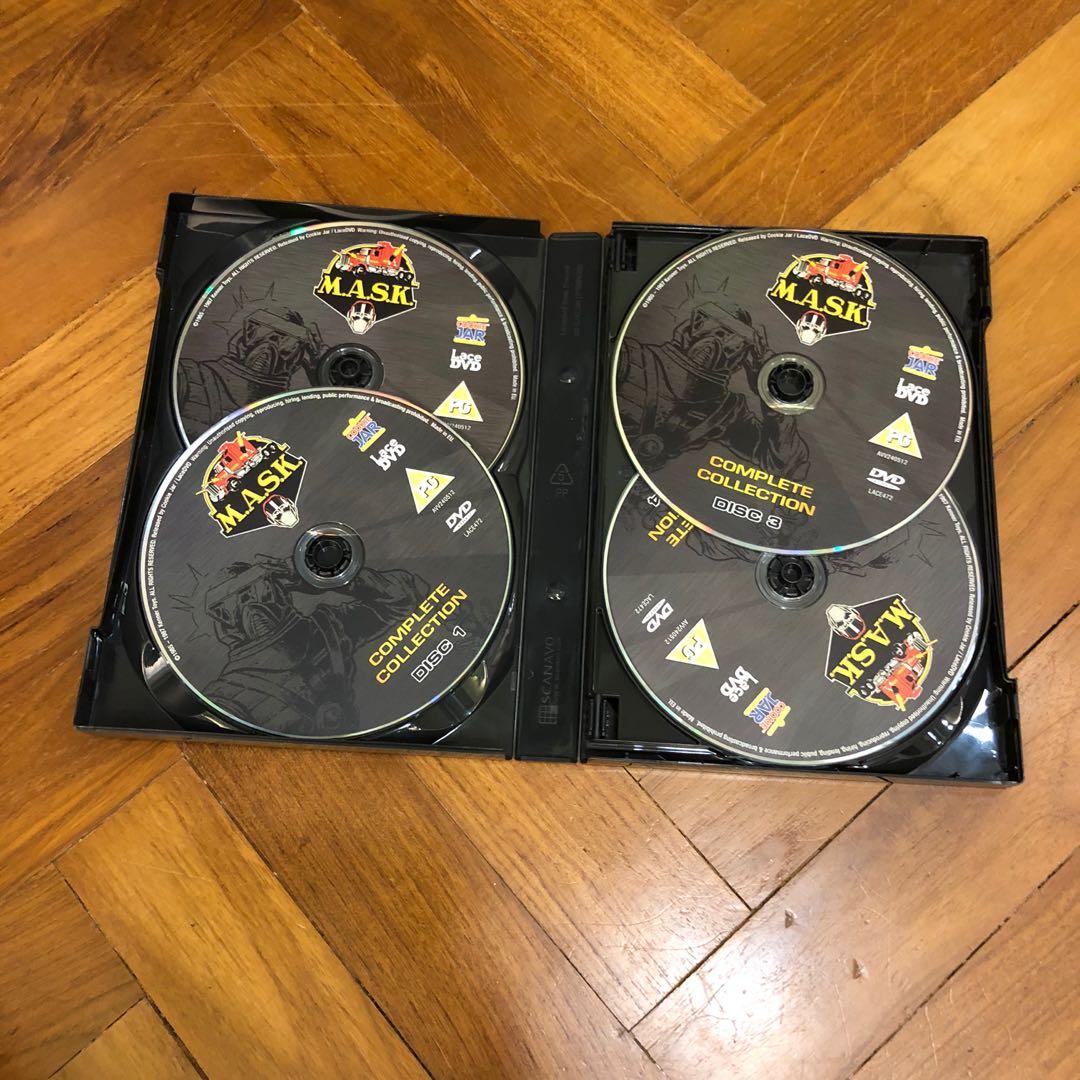 MASK 80s cartoon DVD Boxset, Hobbies & Toys, Music & Media, CDs & DVDs ...