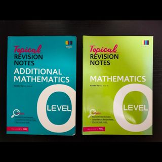 Mathematics / A math O level revision notes shinglee, Hobbies & Toys ...