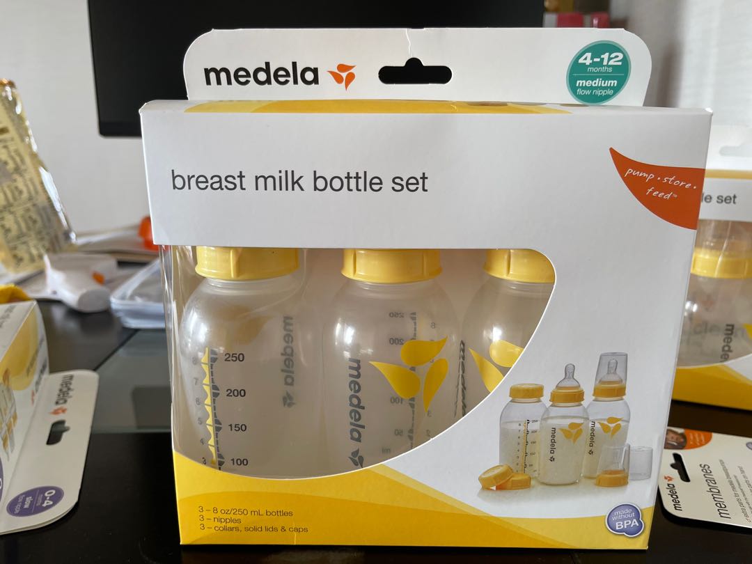 Medela tall milk bottles, Babies & Kids, Nursing & Feeding ...