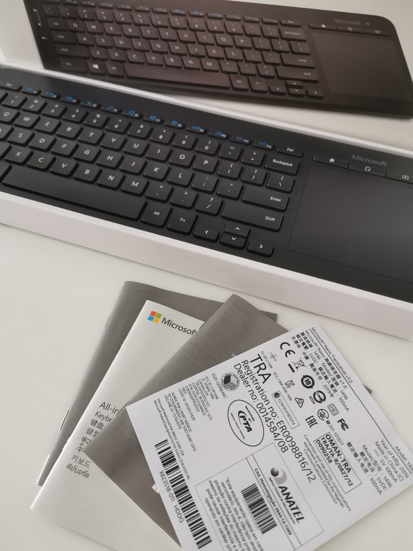 Microsoft Nano All-in-One Media Keyboard, Computers & Tech, Parts ...
