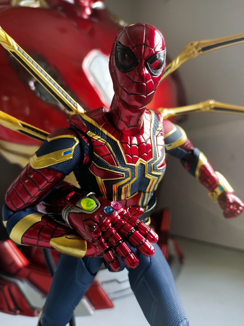 MIGU mw culture 1/7 not hot toys marvel legends iron spider no way home ...