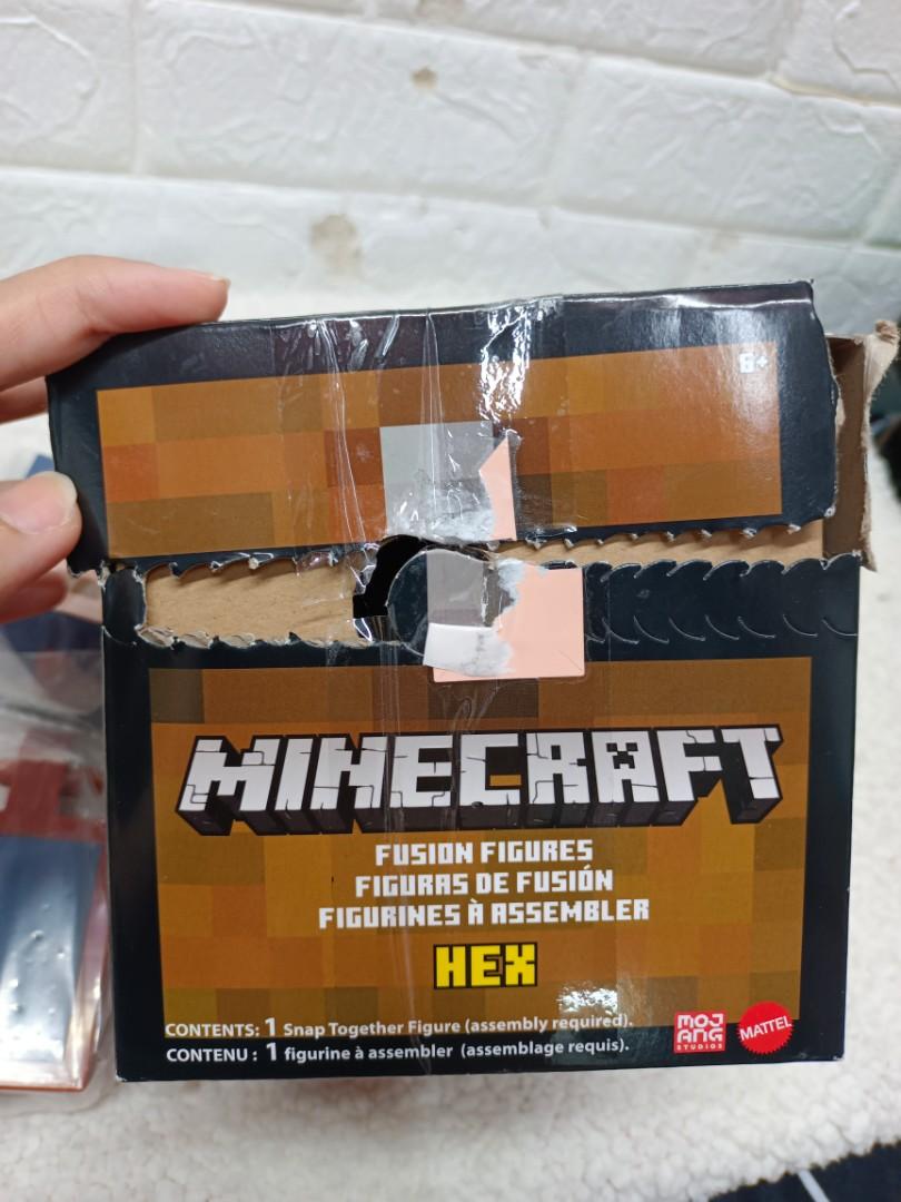 Minecraft hex fusion figures, Hobbies & Toys, Toys & Games on Carousell