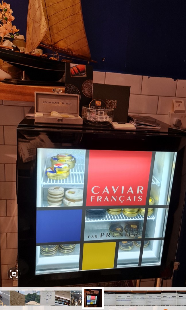 Mini fridge clear door 55L display Freezer/fridge, TV & Home Appliances ...