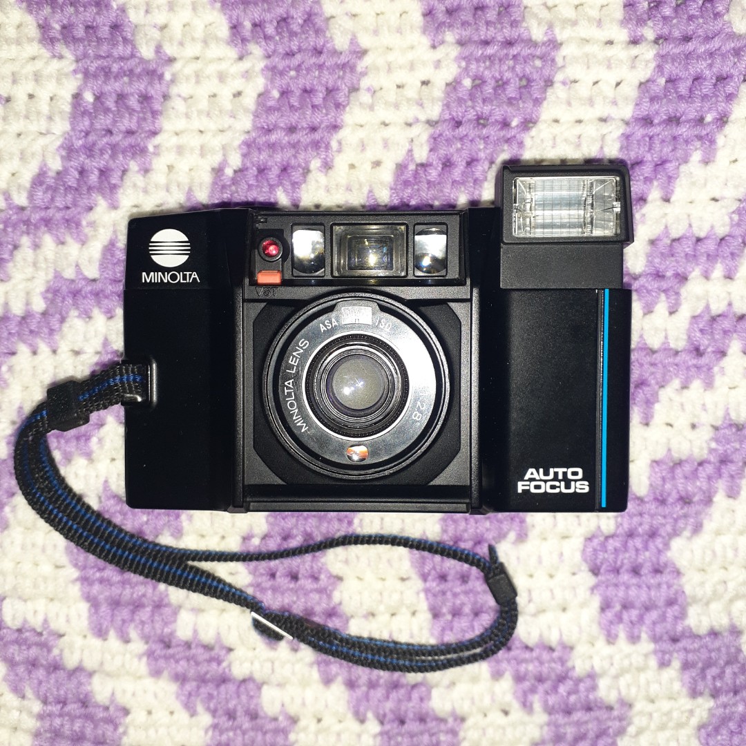 Minolta AF-S 35mm Point and Shoot Film Camera, Photography, Cameras on ...