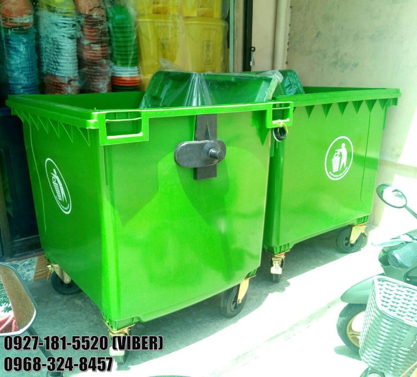mobile trash bin, Furniture & Home Living, Cleaning & Homecare Supplies ...