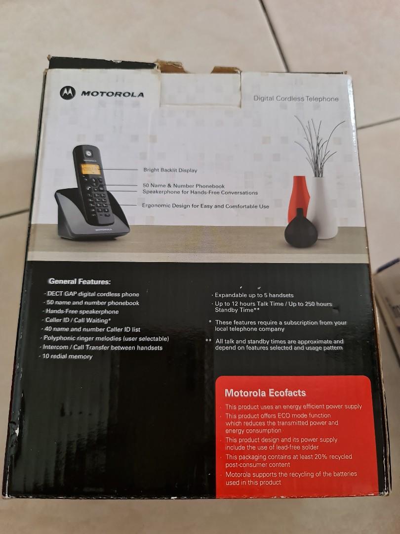 Motorola digital cordless phone, Mobile Phones & Gadgets, Mobile Phones ...