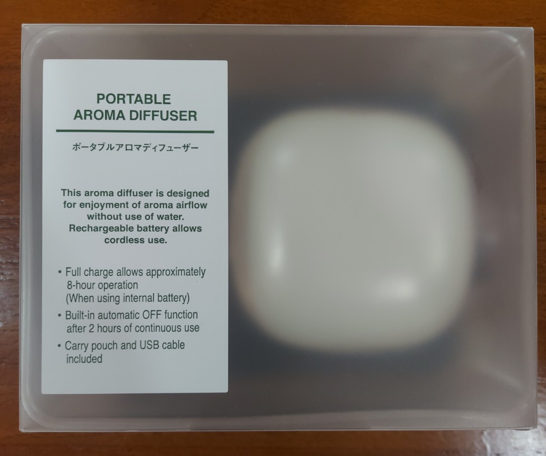 MUJI Portable Aroma Diffuser, TV & Home Appliances, Other Home ...