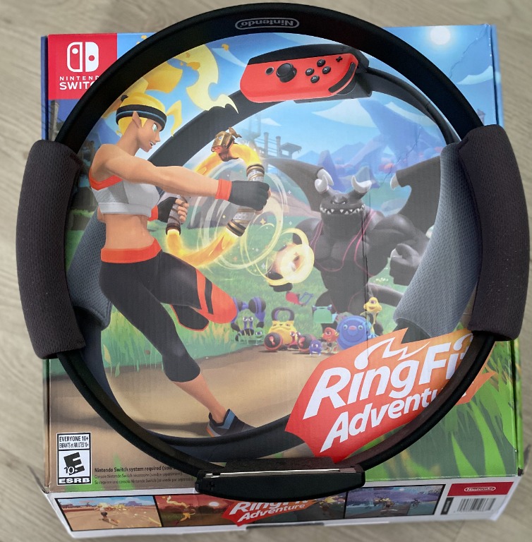 Nintendo Switch Ring Fit Adventure, Video Gaming, Gaming Accessories ...