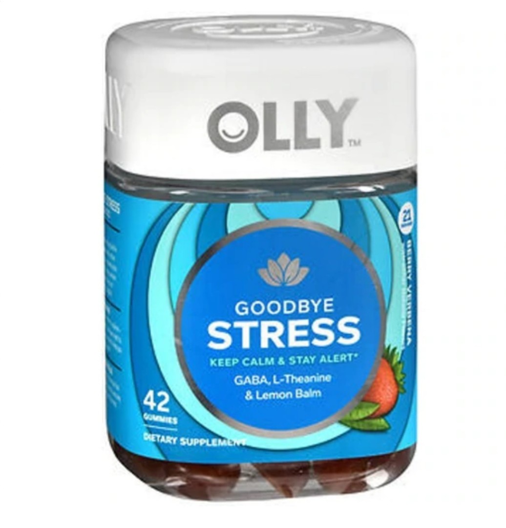 OLLY GOODBYE STRESS, Health & Nutrition, Health Supplements, Vitamins ...