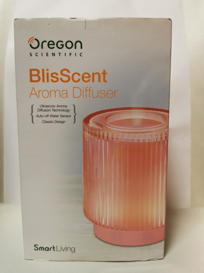 Oregon Scientific blisscent aroma diffuser 透亮香薰儀, 傢俬＆家居, 家居香薰 - Carousell
