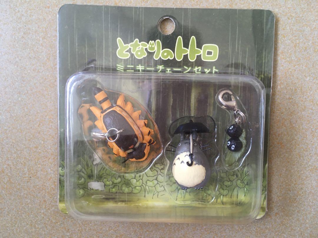 Original Studio Ghibli Totoro key chain collectible, Hobbies & Toys ...