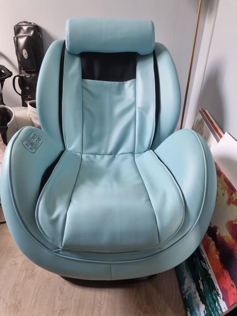 Osim UDivine Mini Massage Chair (Blue), Health & Nutrition, Massage ...