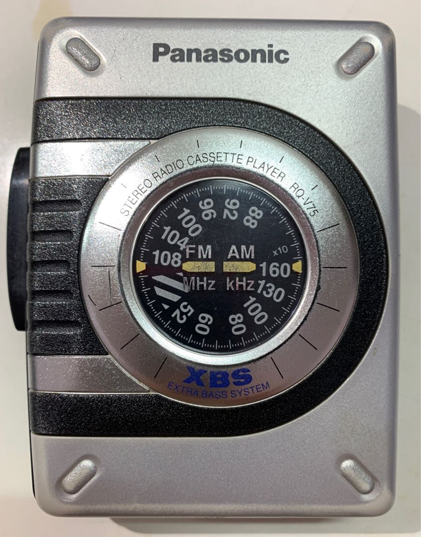 Panasonic cassette Walkman RQ-V75, Audio, Portable Music Players on ...