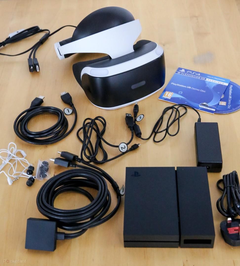 Playstation PSVR Gen 1 with PS camera [PS4], Video Gaming, Gaming ...