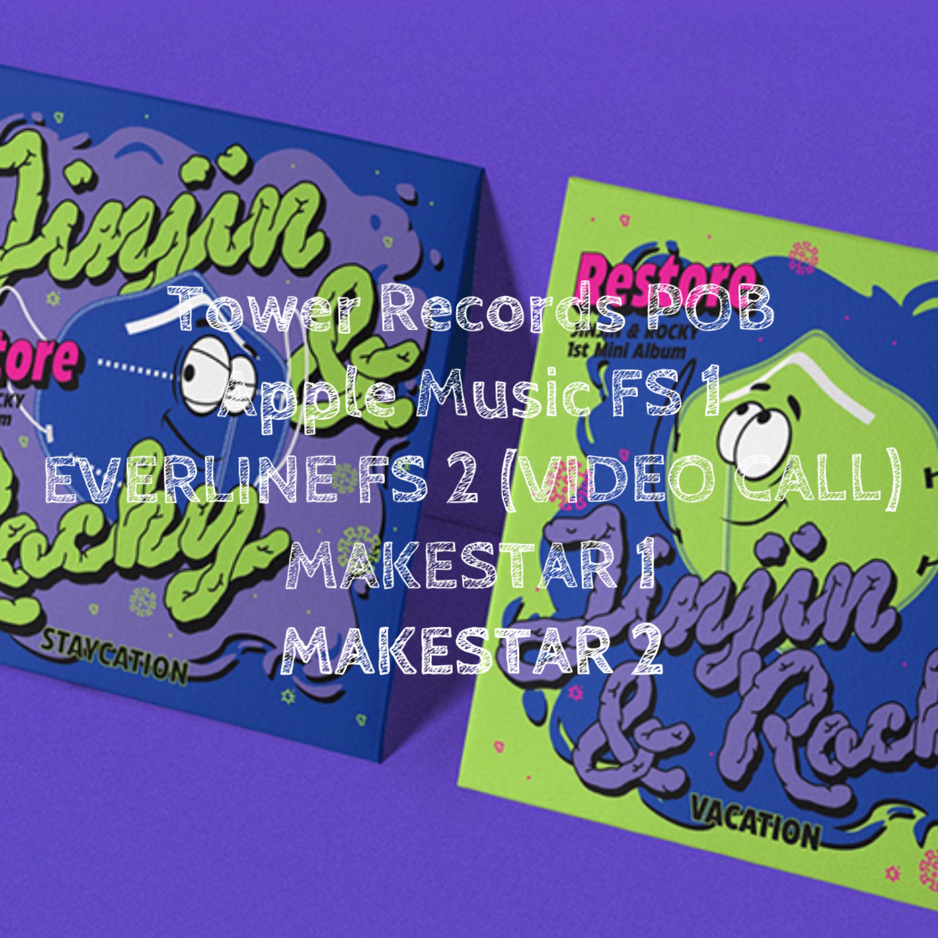 [WTS] Astro Jinjin& Rocky Restore Album / APPLE MUSIC FS1 EVERLINE FS2 ...