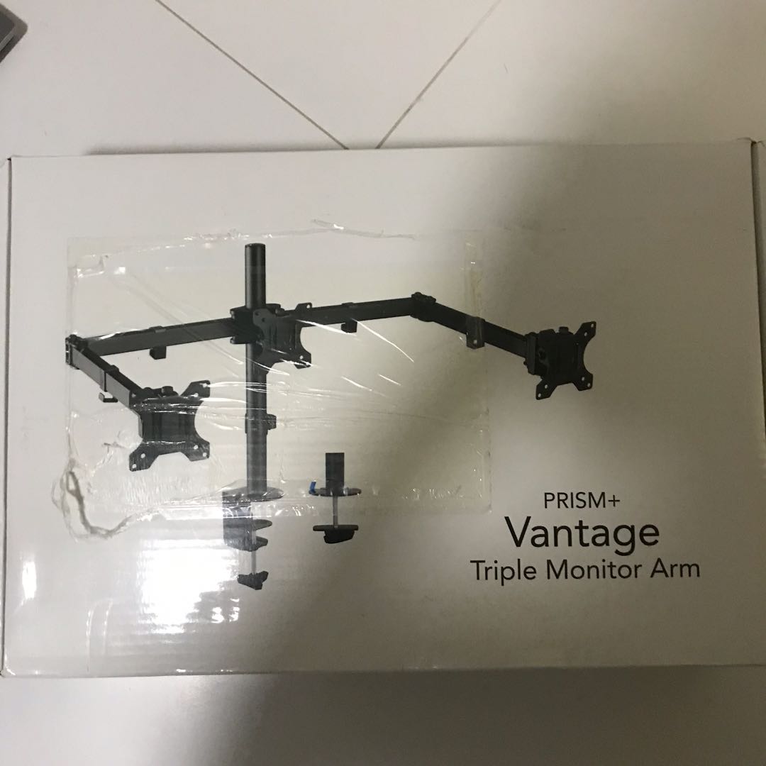 Prism+ Vantage Triple Monitor Arm, Computers & Tech, Parts ...