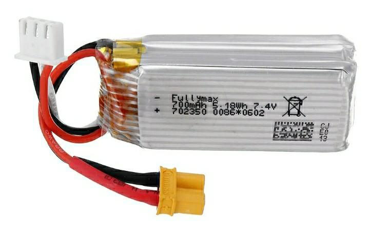 RC HELICOPTER : Eachine E160 BATTERY 2S 7.4V 700mAh 25C Lipo Battery, Hobbies & Toys, Toys ...