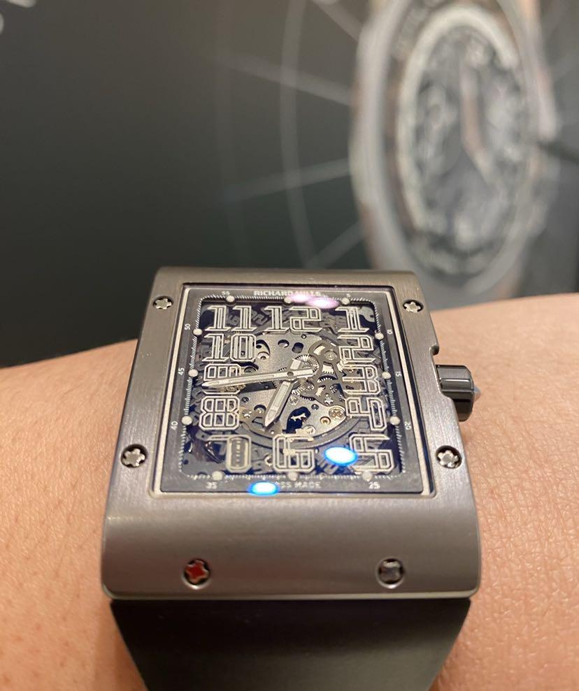 Richard Mille Rm016 titanium AI extra flat, Luxury, Watches on Carousell