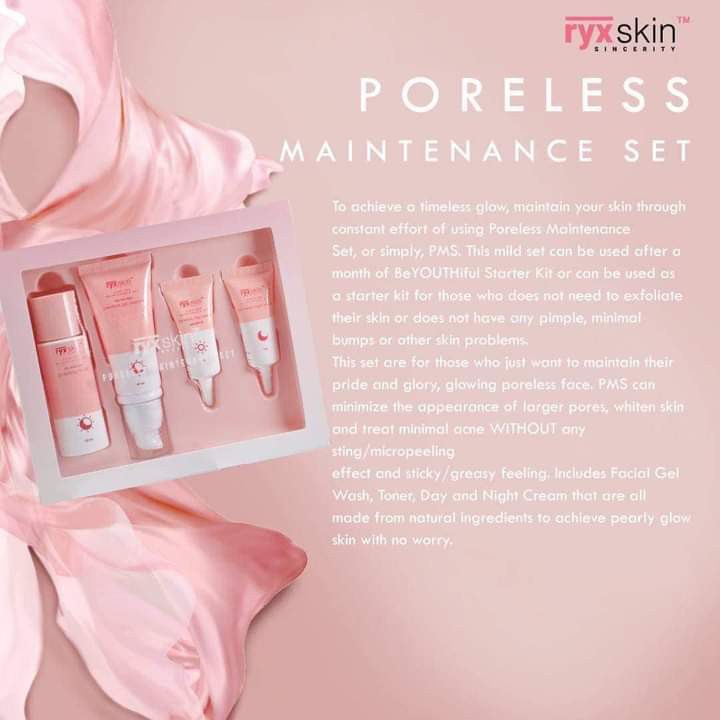 Ryx Poreless Maintenance Kit-On hand (with random freebies), Beauty ...