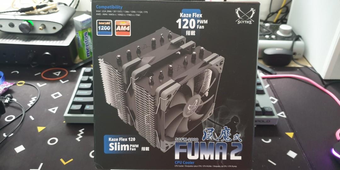 Schyte fuma 2 CPU cooler, Computers & Tech, Parts & Accessories ...