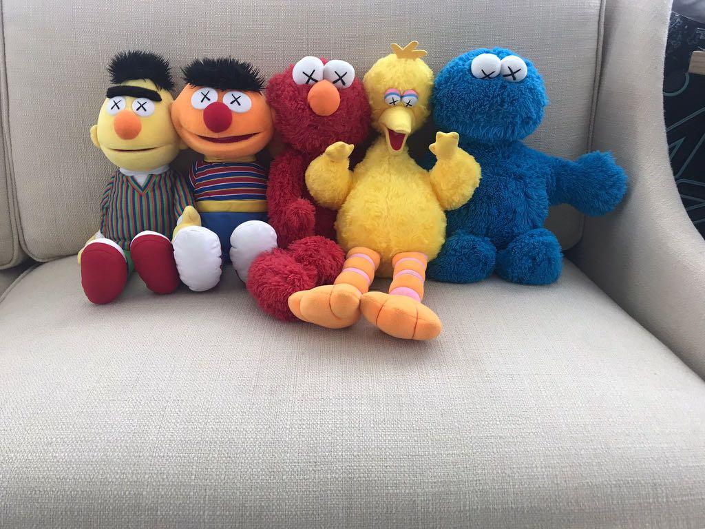 Sesame Street soft toy set, Hobbies & Toys, Toys & Games on Carousell