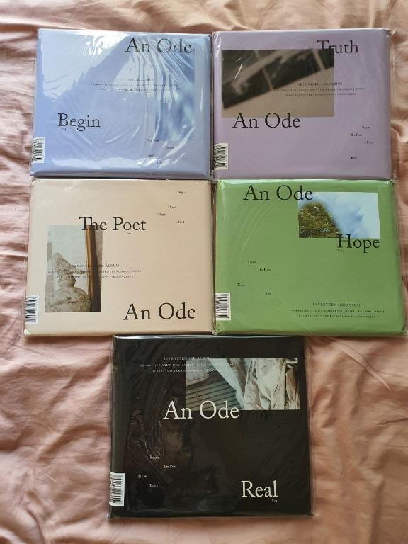 Seventeen An Ode albums, Hobbies & Toys, Memorabilia & Collectibles, K-Wave on Carousell