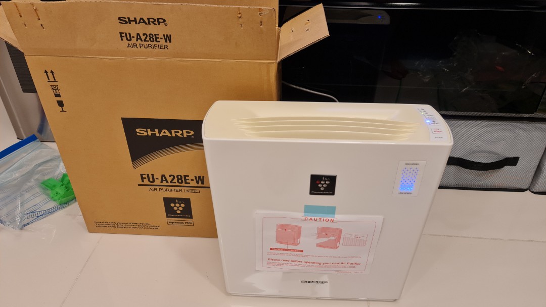 Sharp Ion Plasmacluster Air Purifier, TV & Home Appliances, Air ...