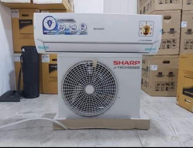 Sharp Split Type Aircon J-tech Inverter 1hp, TV & Home Appliances, Air ...