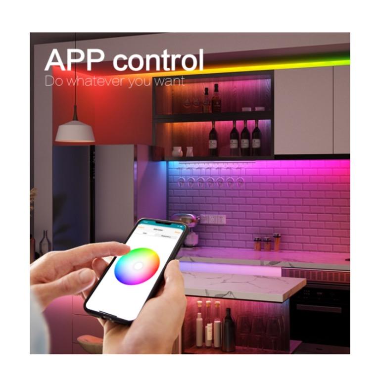 Smart LED Lights- Multicolour LED Light Strip for Ceiling Energy ...