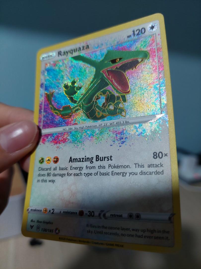Special Amazing Rare Rayquaza, Hobbies & Toys, Toys & Games on Carousell