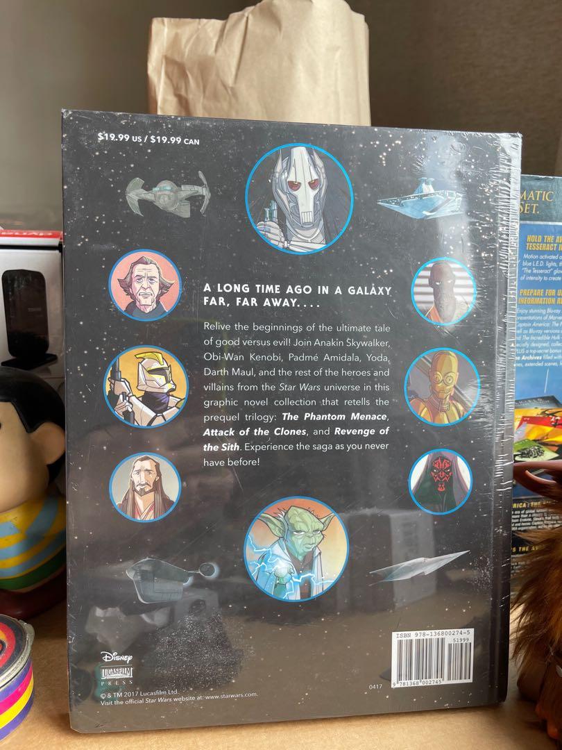Star Wars Prequel Trilogy Graphic Novel, Hobbies & Toys, Books ...