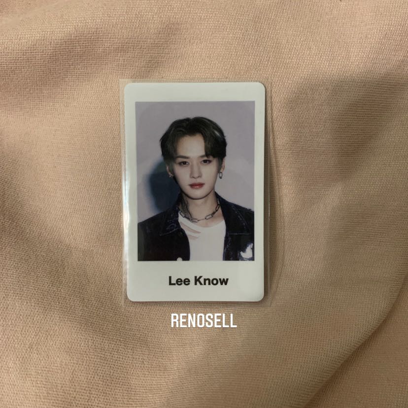 stray kids lee know scars trading photocard pc, Hobbies & Toys ...