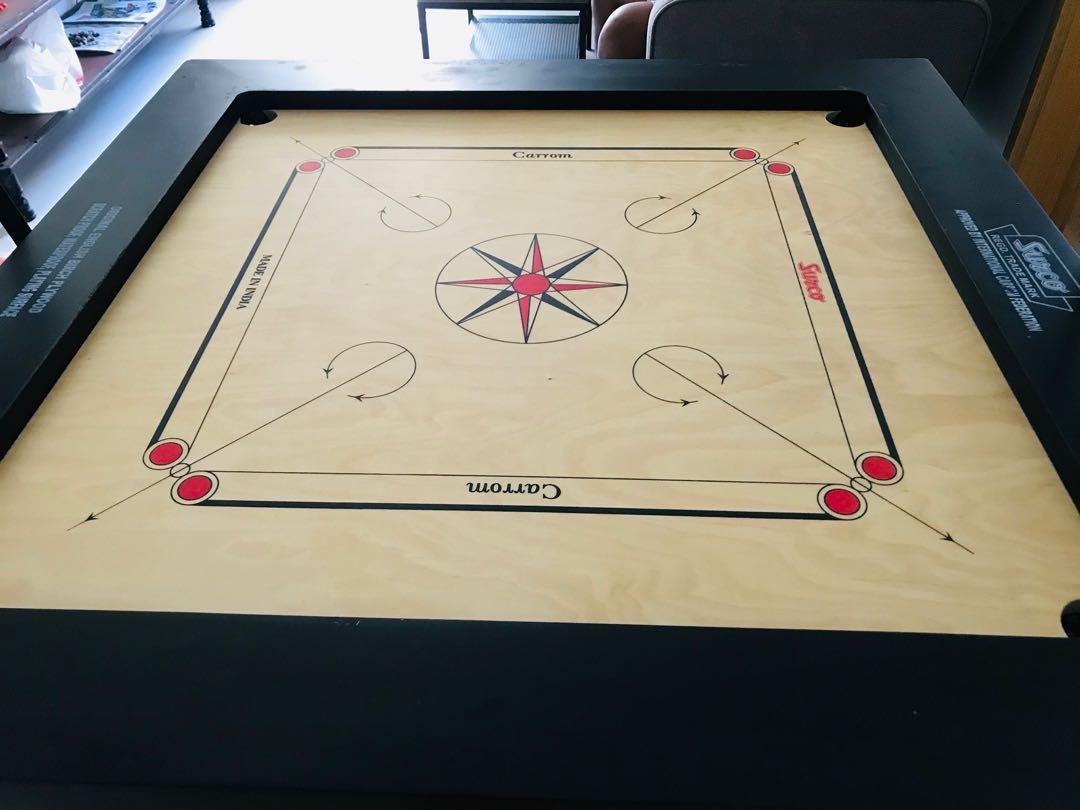 Surco Campion Carrom Board with Carrom Men, Sports Equipment, Other ...