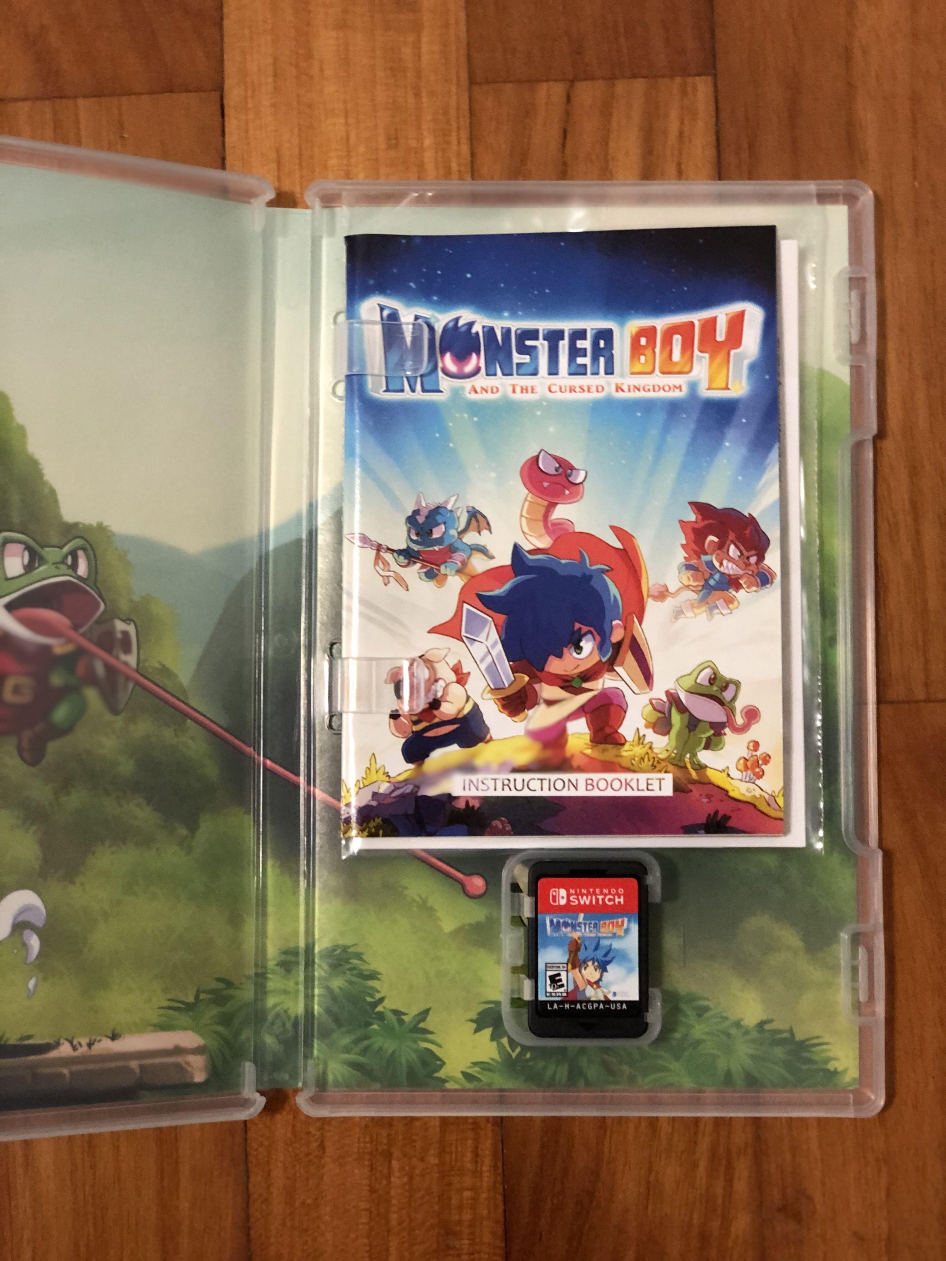 Switch - Monster boy and the cursed kingdom, attack on titan 2, Video ...