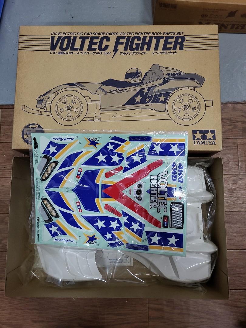 Tamiya Options Parts 田宮模型 遙控車 雙星 孖星 - 50759 Voltec Fighter Body Parts 車 ...