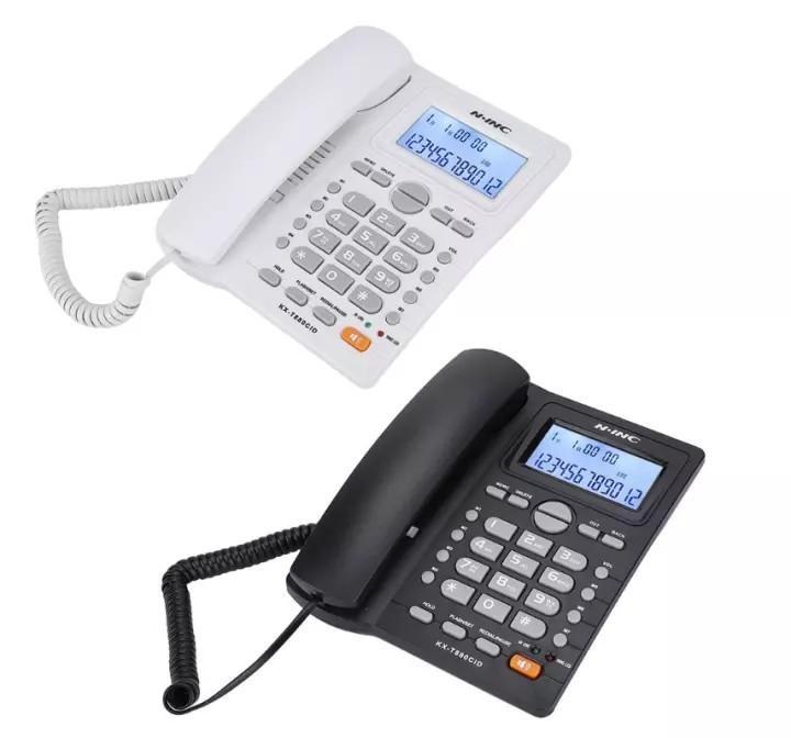 Telephone N-INC KX-T880CID Conference Phone Dual-port Extension Set Corded Tel. With Caller ID ...
