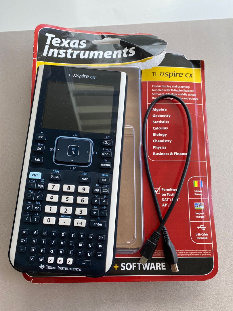 Texas Instrument Inspire CX Graphing Calculator, Hobbies & Toys ...