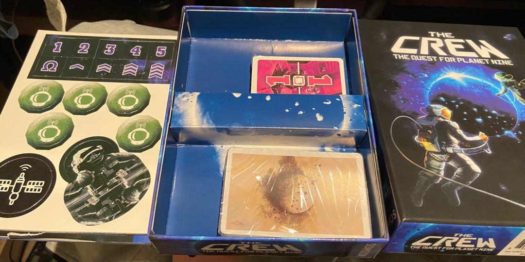 The crew 星際探險隊 board game, 興趣及遊戲, 玩具 & 遊戲類 - Carousell