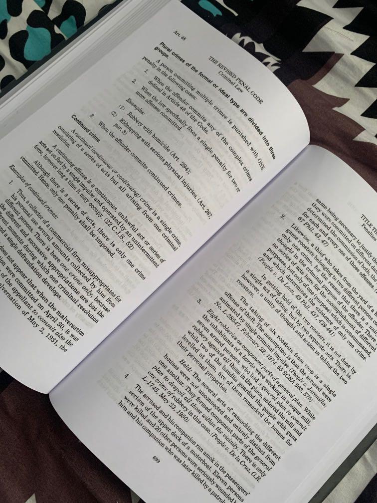 The Revised Penal Code Criminal Law Luis B Reyes 2021 Hobbies