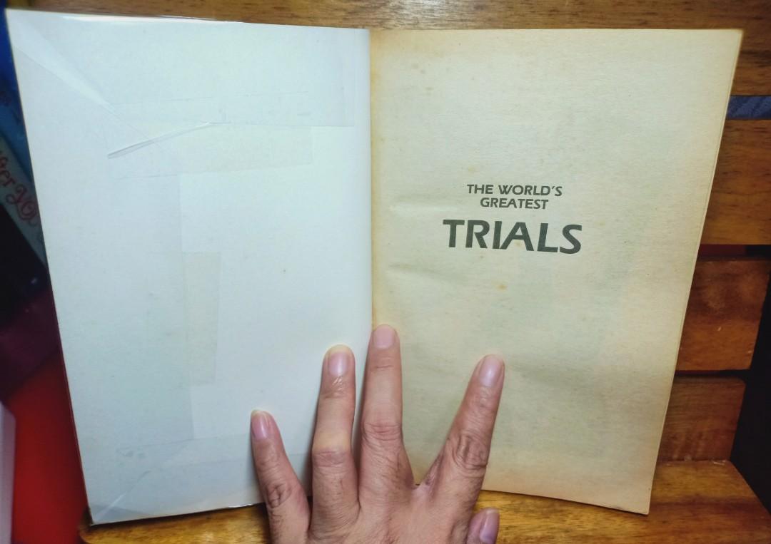 The World's Greatest Trials by Tim Healey (TP), Hobbies & Toys, Books ...
