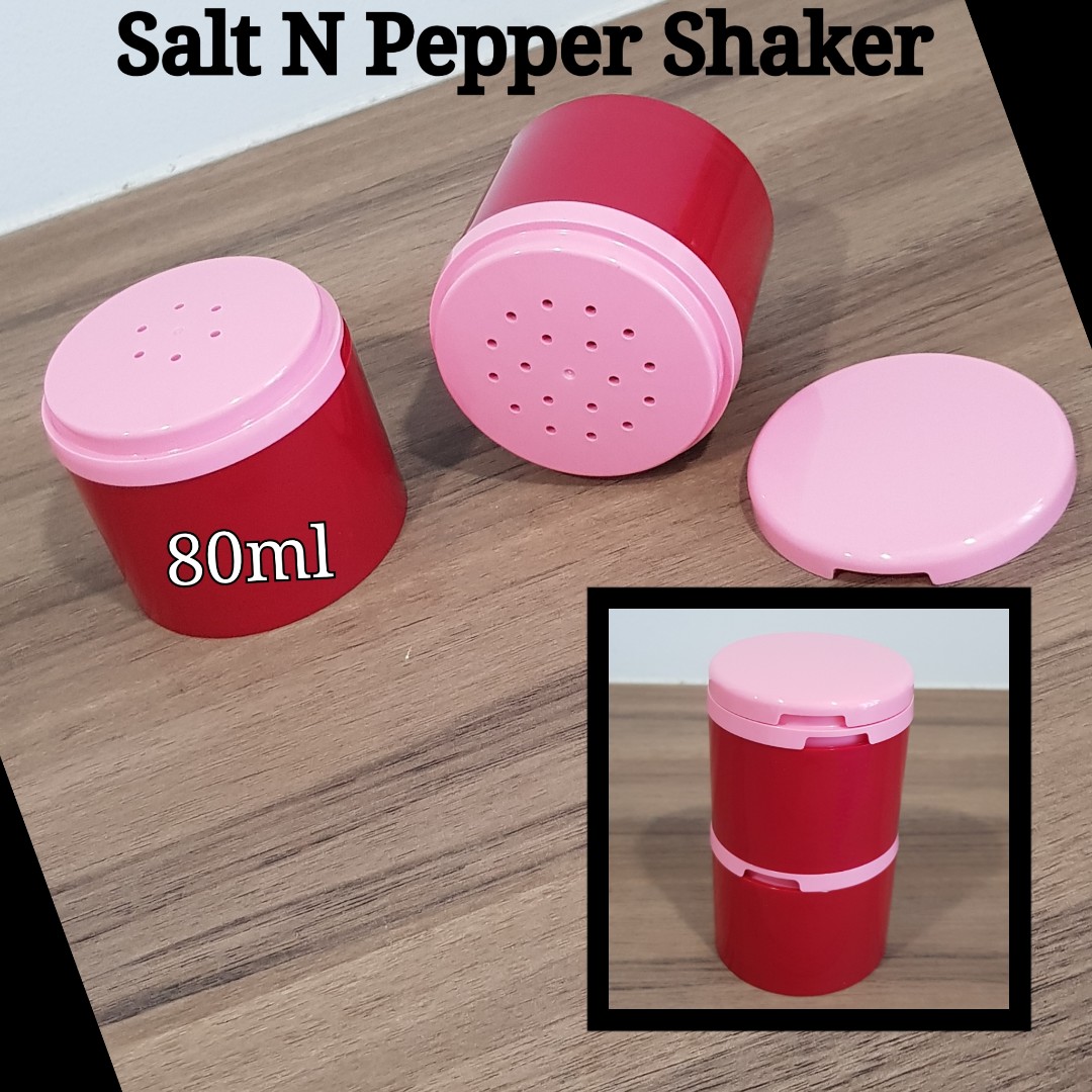 Tupperware Salt N Pepper Shaker 80ml (1 ) Retail Price S$8.40 1 PC with ...