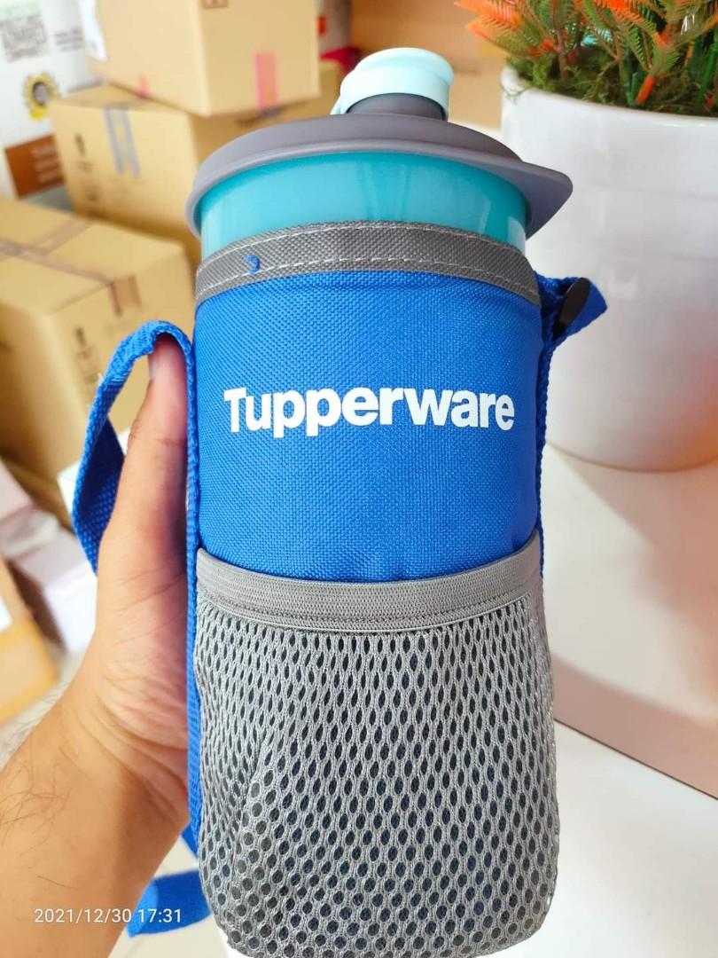 Tupperware Thirstquake Tumbler with Pouch 900ml Bottle, Furniture ...