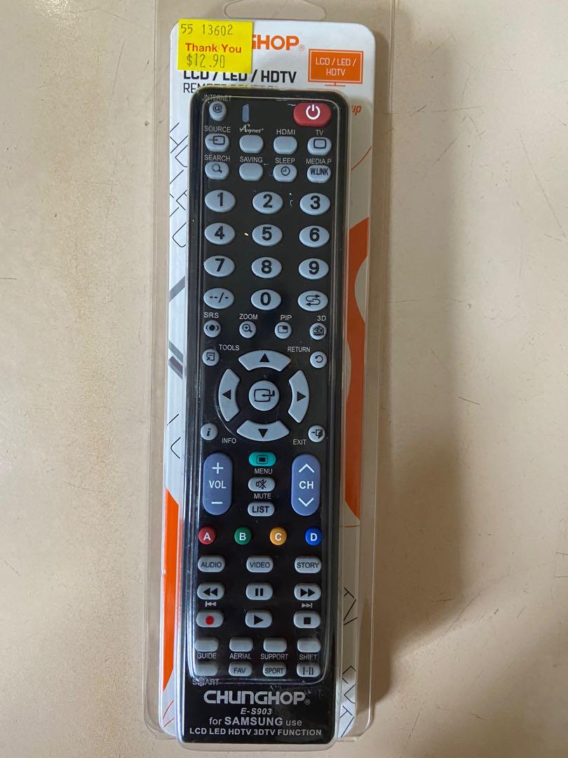 TV remote control, TV & Home Appliances, TV & Entertainment, TV Parts ...