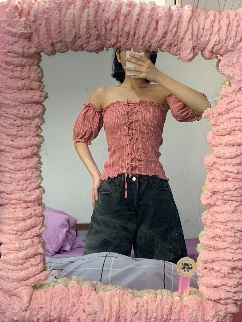 Two-way Top, Women's Fashion, Tops, Others Tops on Carousell