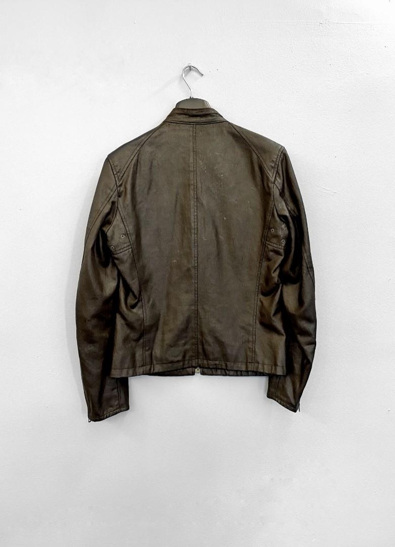 Uniqlo Neo Leather Jacket, Men's Fashion, Coats, Jackets and Outerwear ...