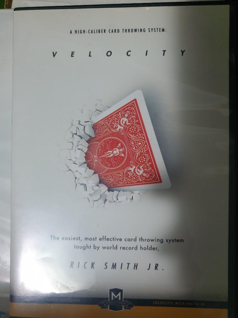 Velocity: Card throwing Training tutorial, Hobbies & Toys, Toys & Games ...