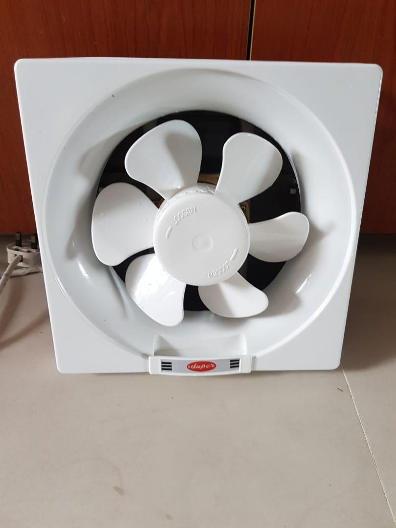 Ventilation fan, Furniture & Home Living, Lighting & Fans, Fans on ...
